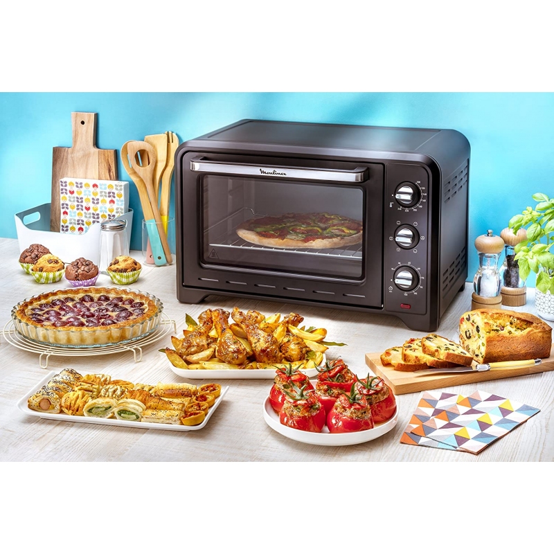 MOULINEX OX444810 FORNO ELETTRICO 19LT 1380 WATT COLORE NERO