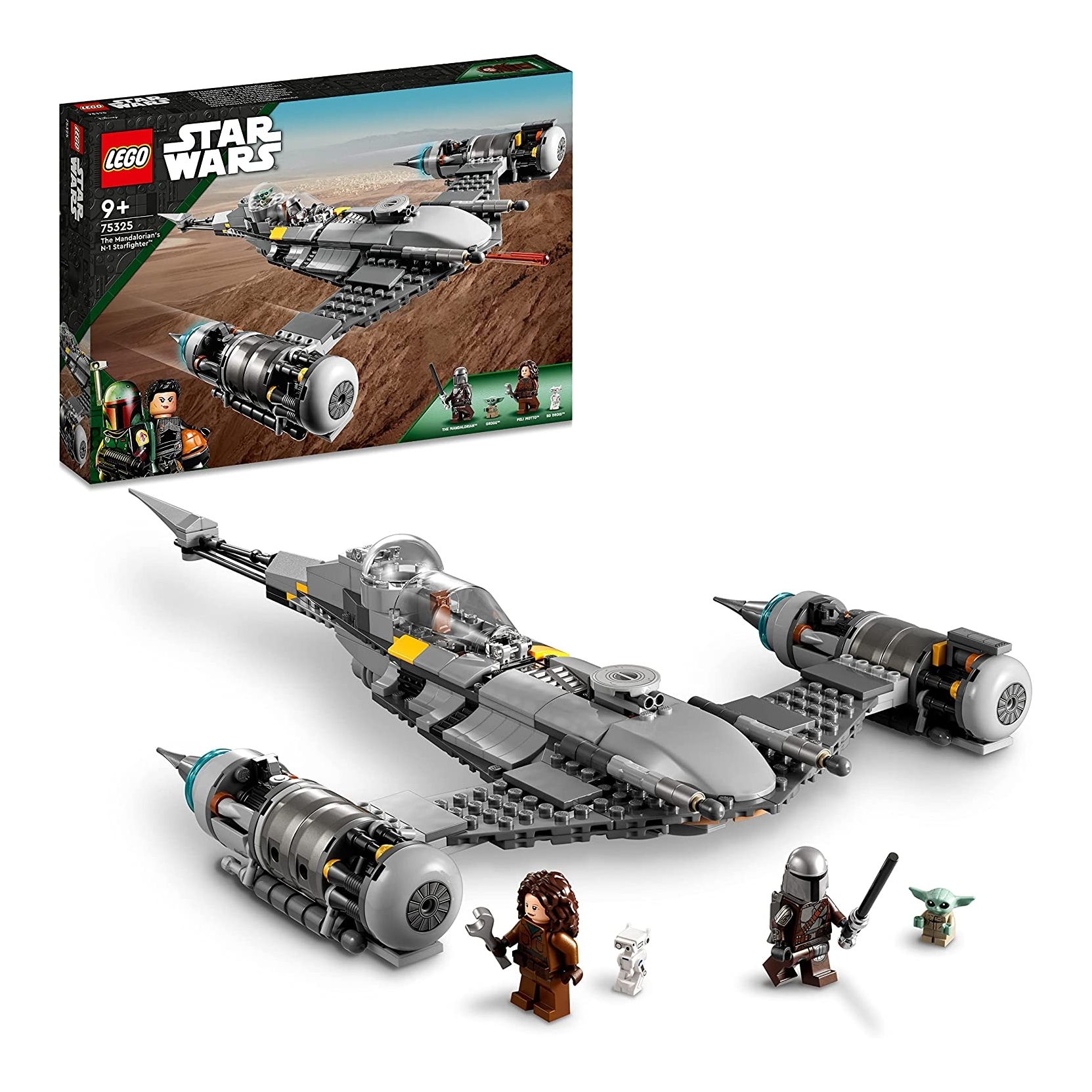 OFFERTA ELETTROVILLAGE |LEGO STAR WARS STARFIGHTER THE MANDALORIAN 412 ...